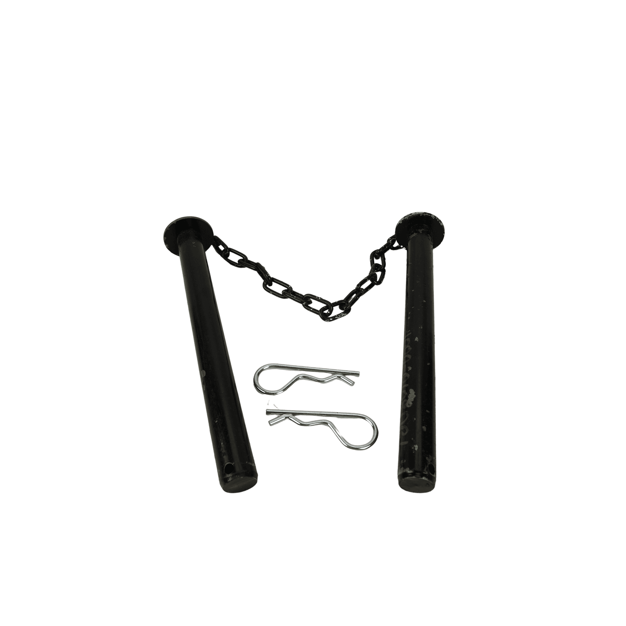 Star Industries Dual 10-1/4" X1" Locking Pins W/ Chain (Includes Hair ...