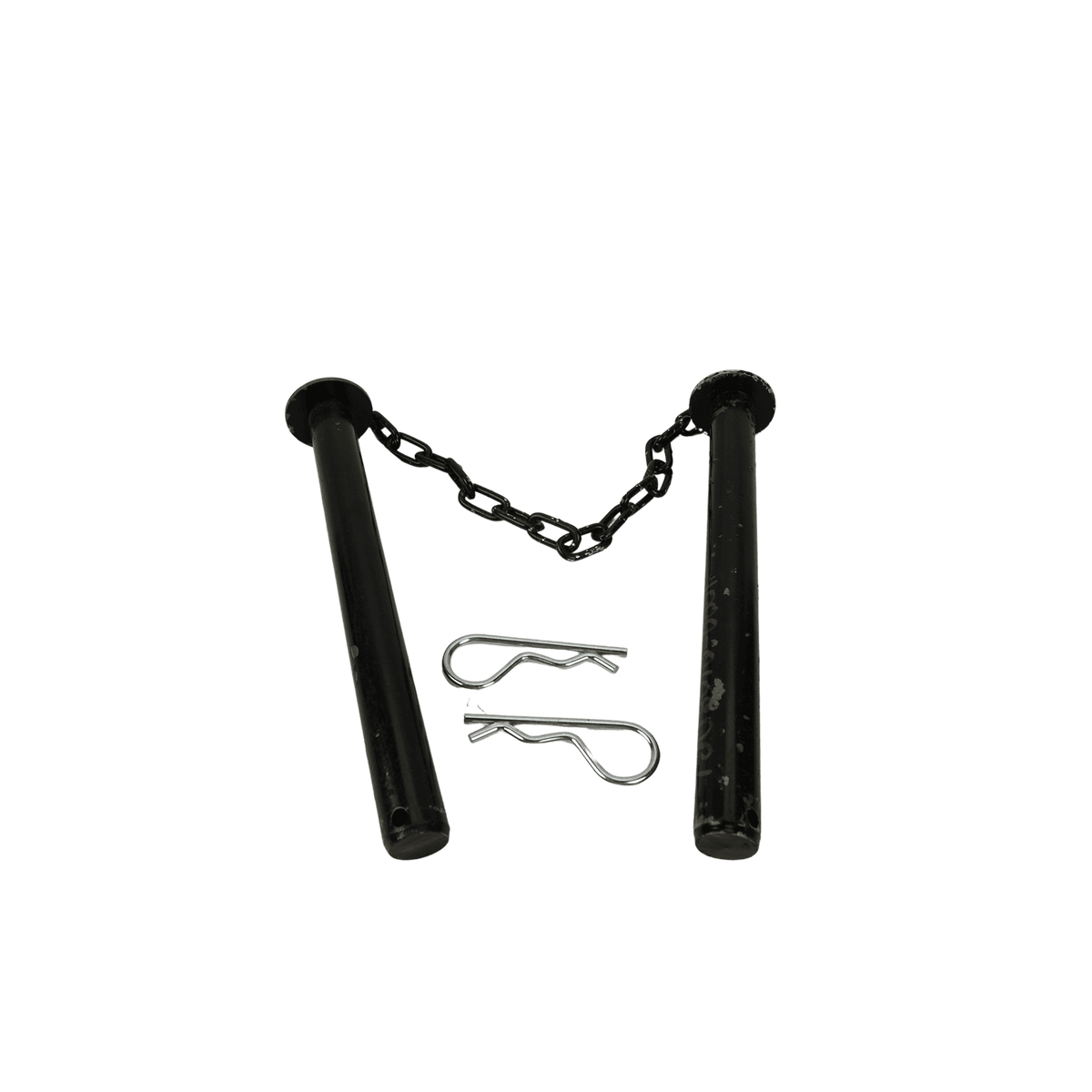 Star Industries Dual 10-1/4" X1" Locking Pins W/ Chain (Includes Hair ...