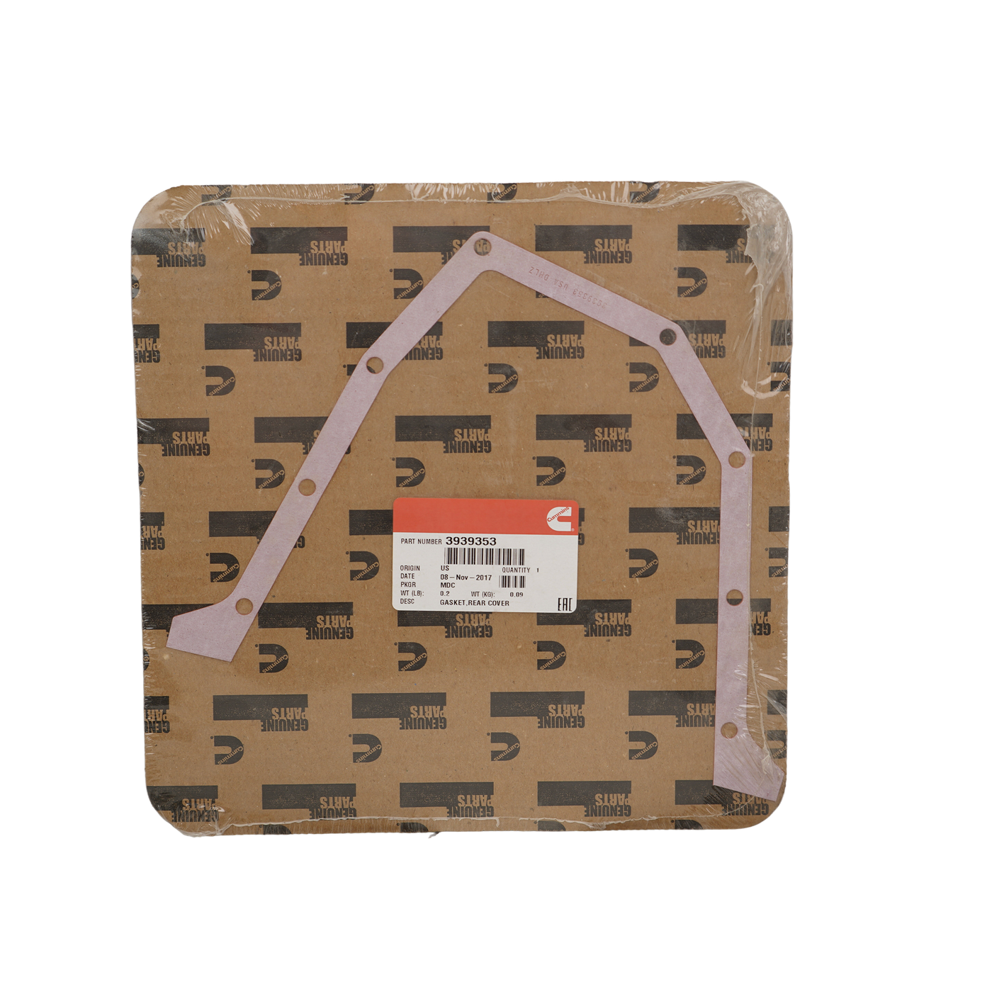 Cummins Dpf Gasket 5417860 | Cummins Parts Catalog — EquipmentShare ...