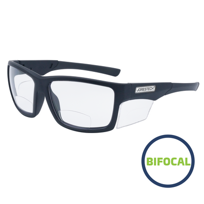 Jorestech Bifocal Safety Reader Glasses with Side Shields for High Imp ...