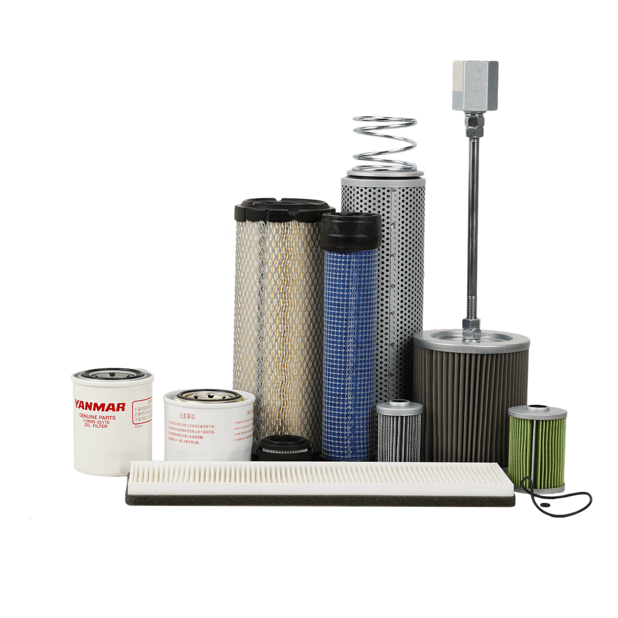 Sany SY35U 1000 Hour Service Kit Version 2 – EquipmentShare Parts Store