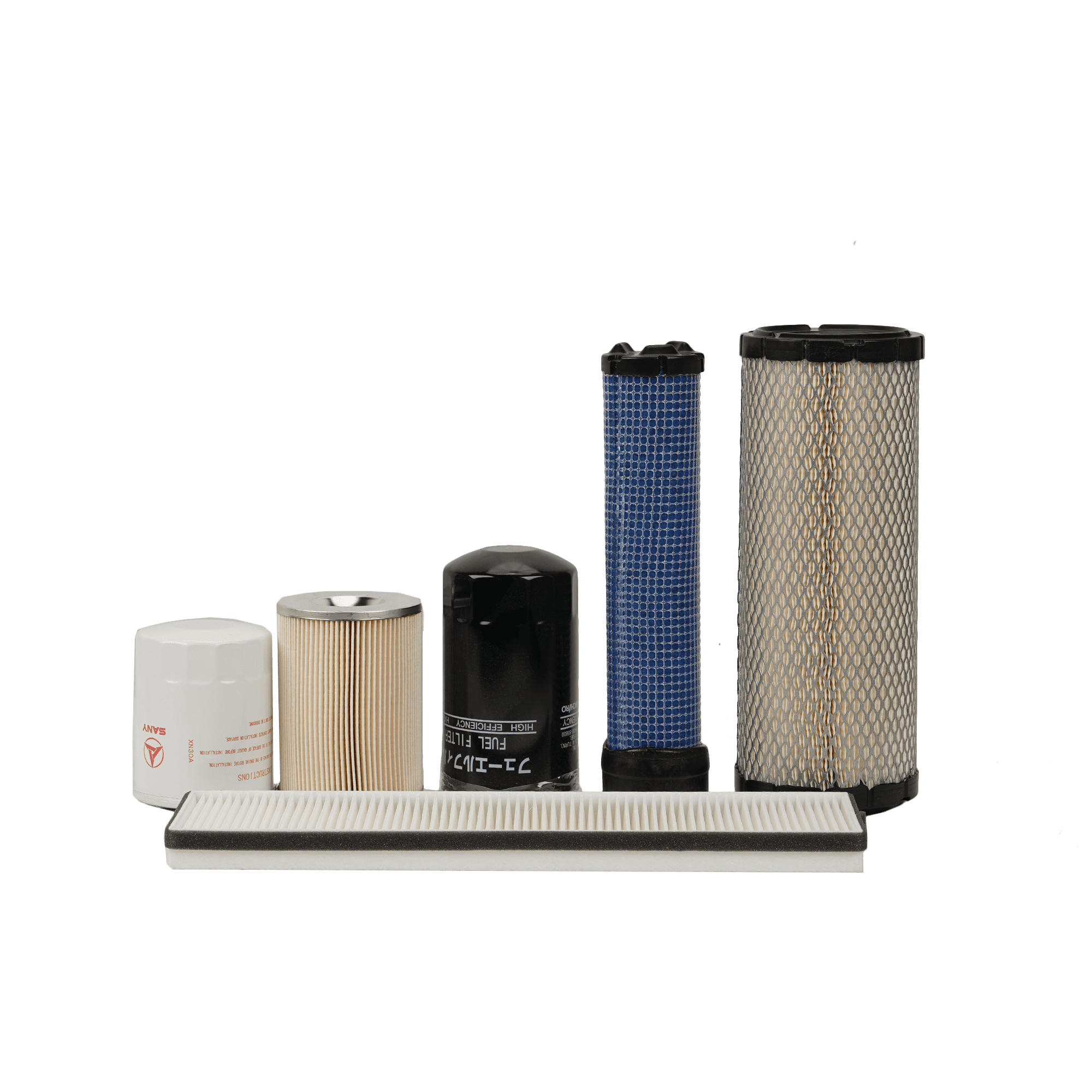 Sany SY50U 500 Hour Service Kit Version 2 – EquipmentShare Parts Store