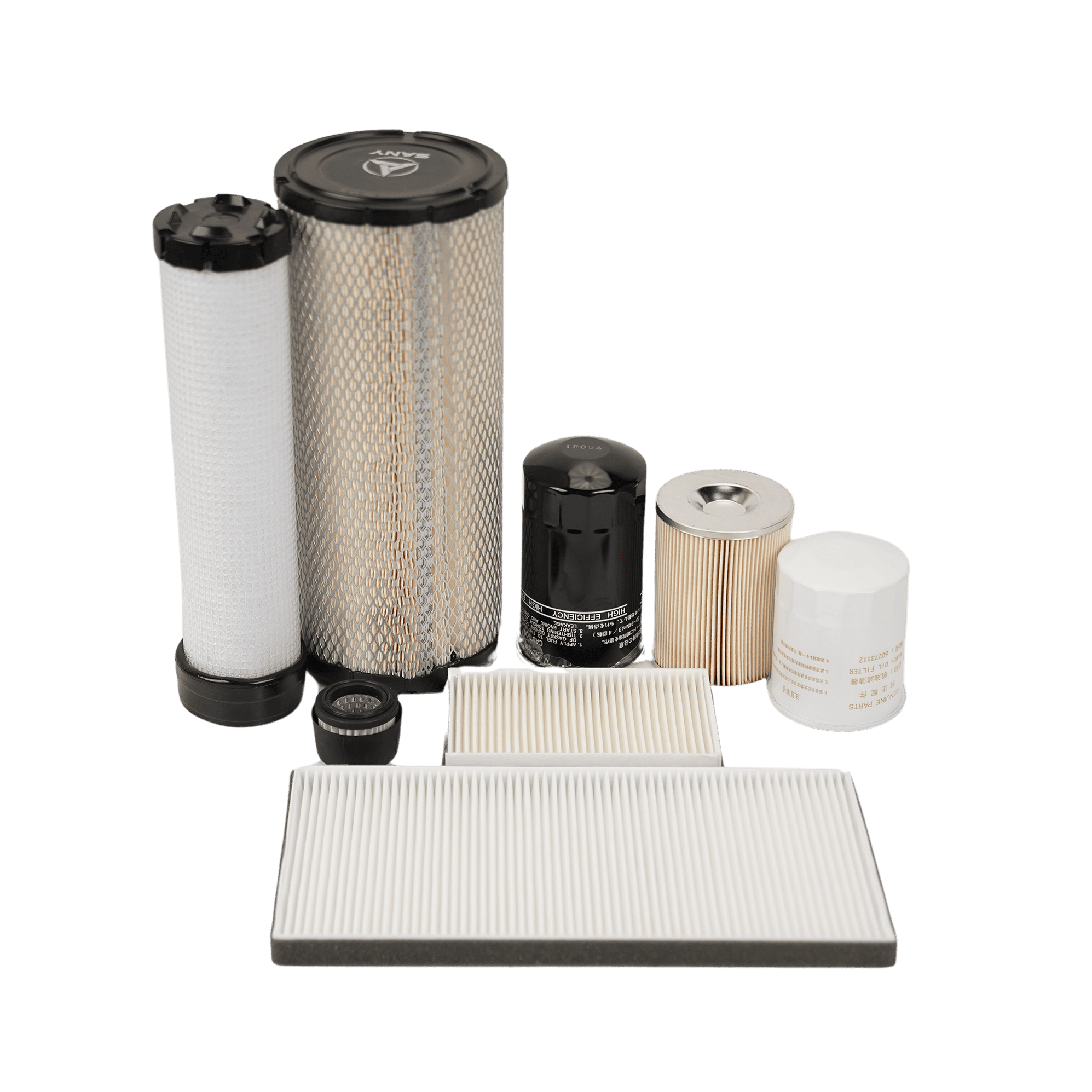 Sany SY80U 500 Hour Service Kit Version 2 — EquipmentShare Parts Store