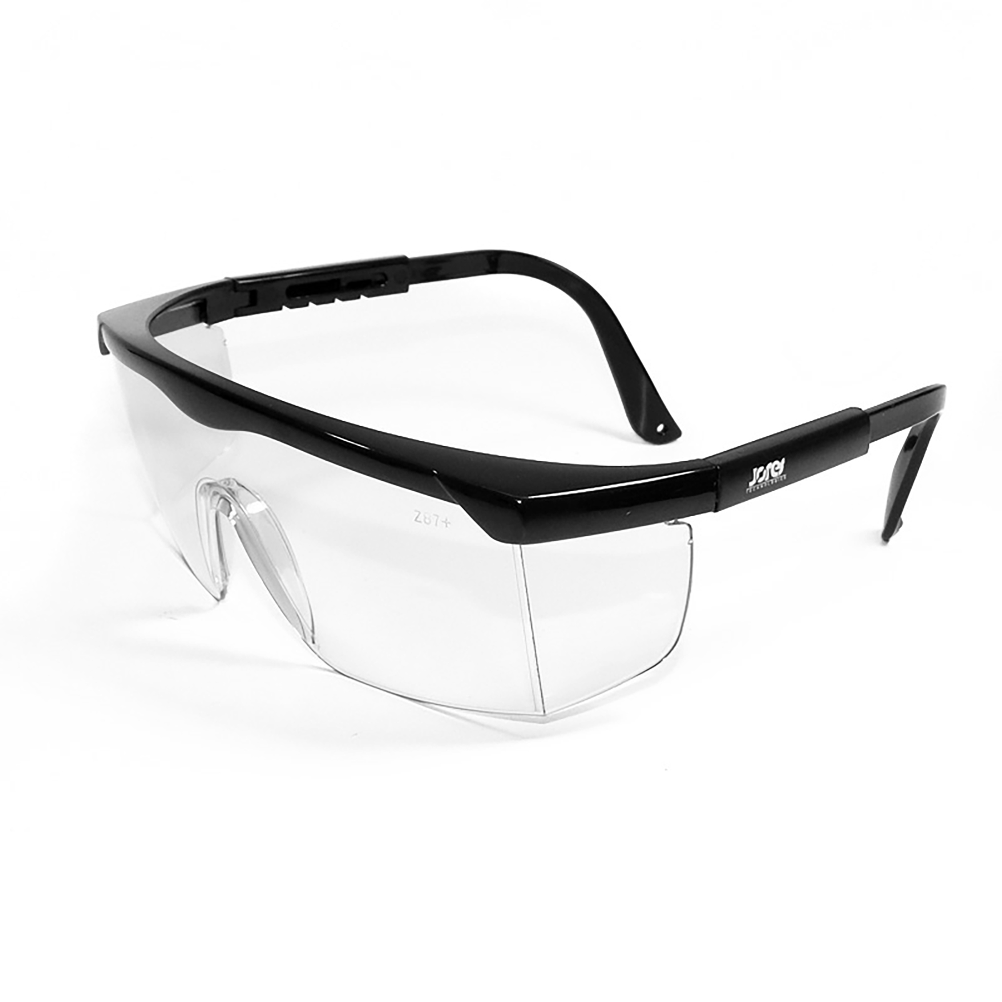 Jorestech Framed Rectangular Safety Glasses with Side Shields for High ...