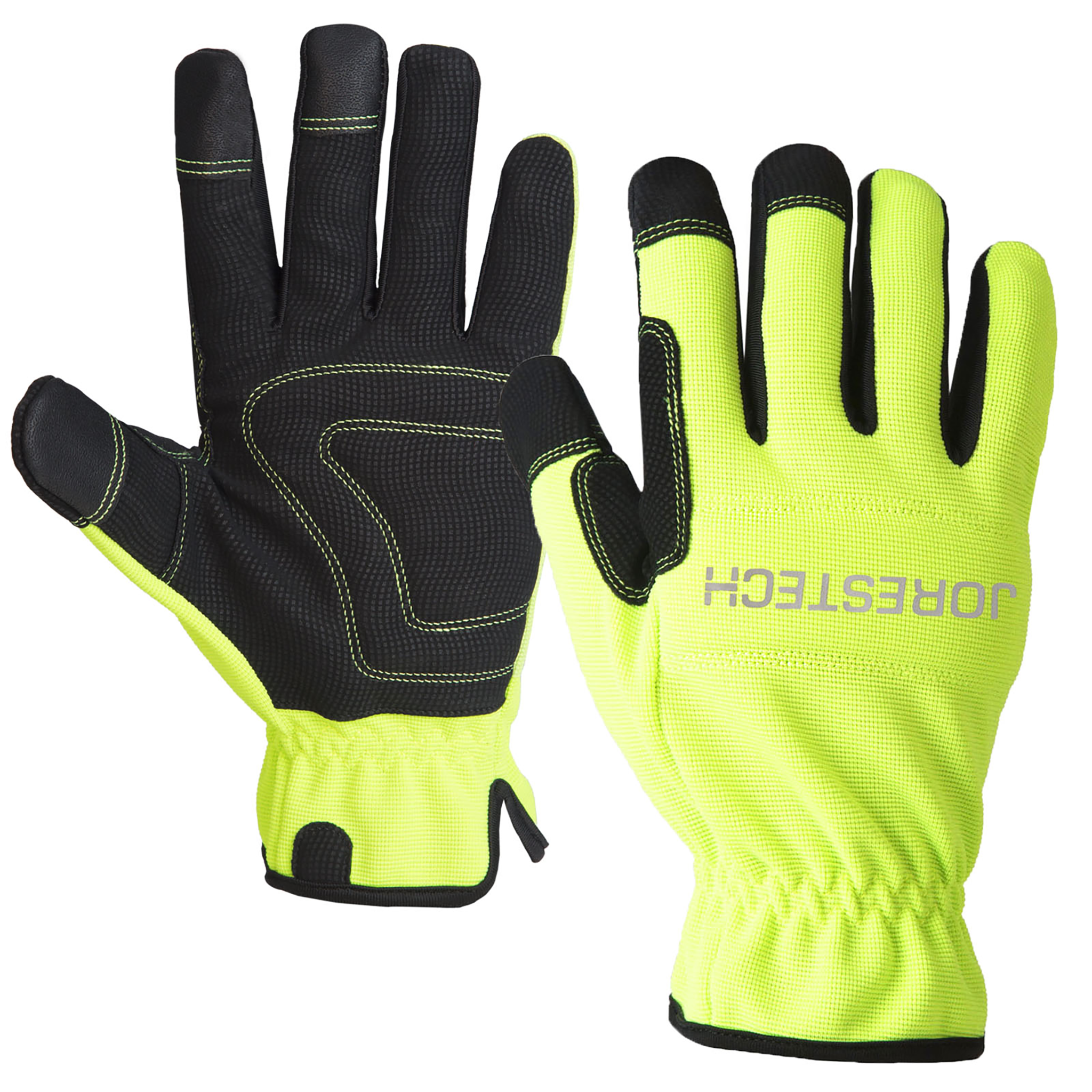 Jorestech Hi-Vis Touchscreen Safety Work Gloves – EquipmentShare Parts ...