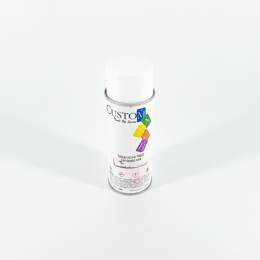 Takeuchi Aerosol Paint, 6-count (RED) 1919060104 | Takeuchi Parts ...