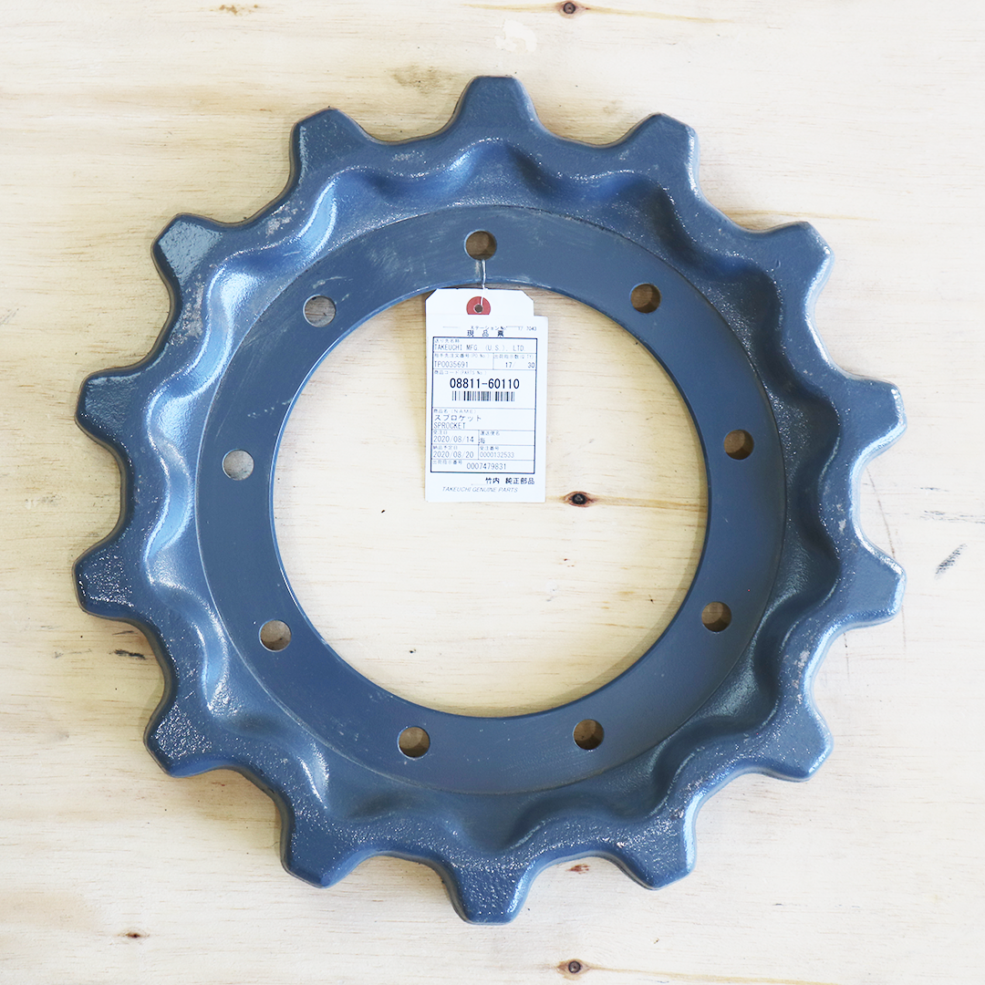 Takeuchi Sprocket 881160110 (TL10 & TL250) | Takeuchi Parts Catalog ...